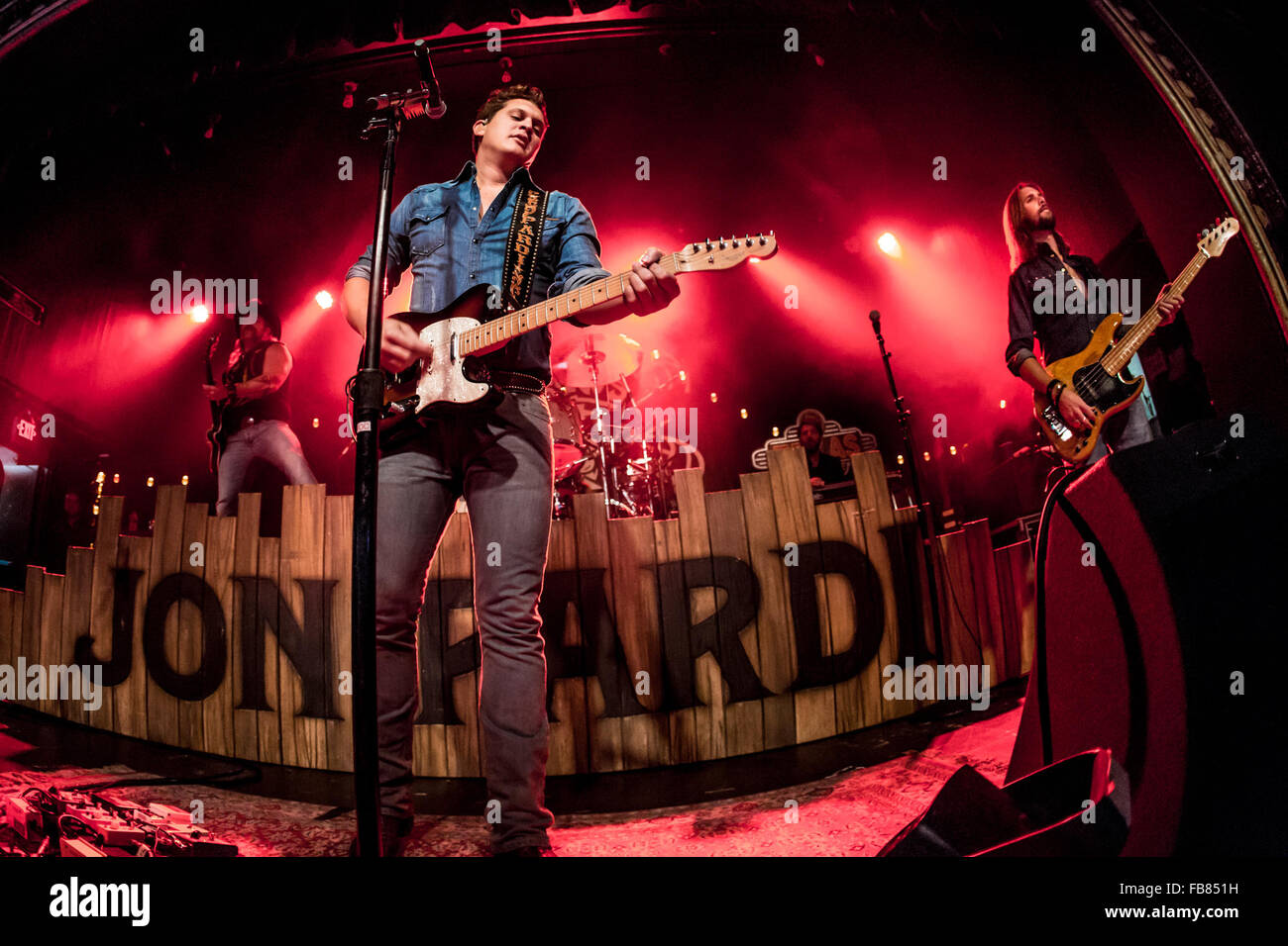 Detroit, Michigan, USA. 9th Jan, 2016. JON PARDI performing on his ...