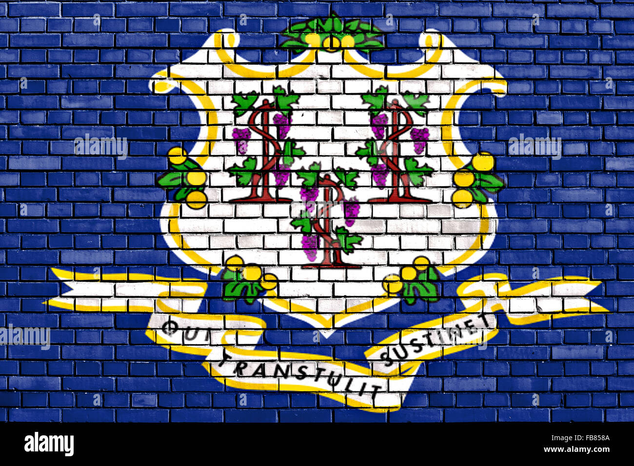 Connecticut state flag hi-res stock photography and images - Alamy