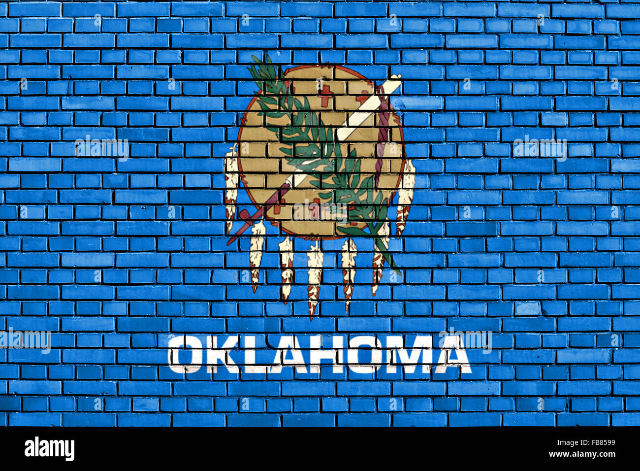 Oklahoma flag hi-res stock photography and images - Alamy