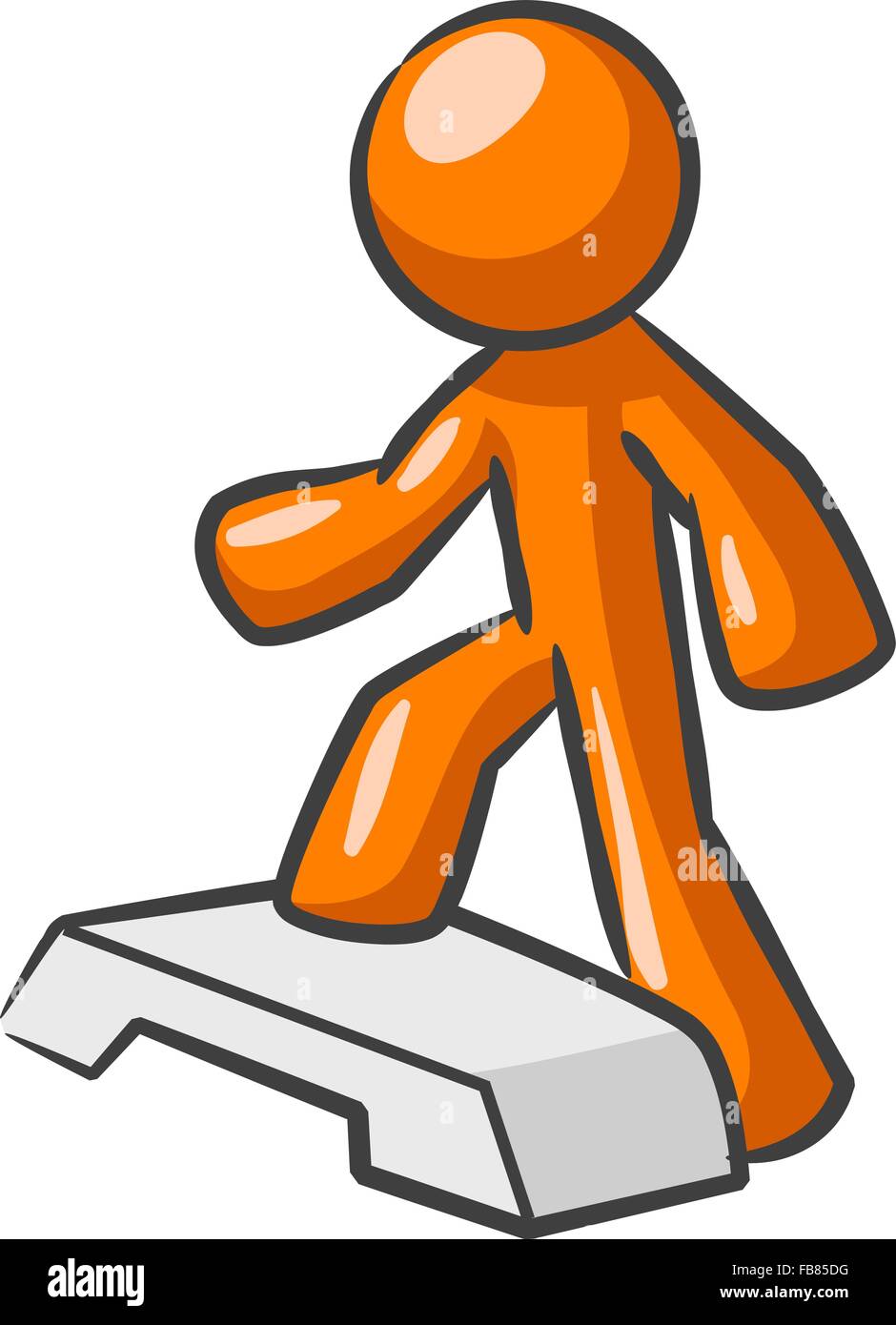 Stepping in Stock Vector Images - Alamy