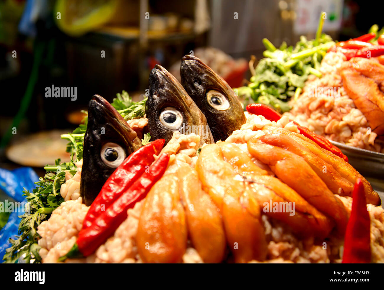 Traditional Korean fish hot pot Stock Photo - Alamy