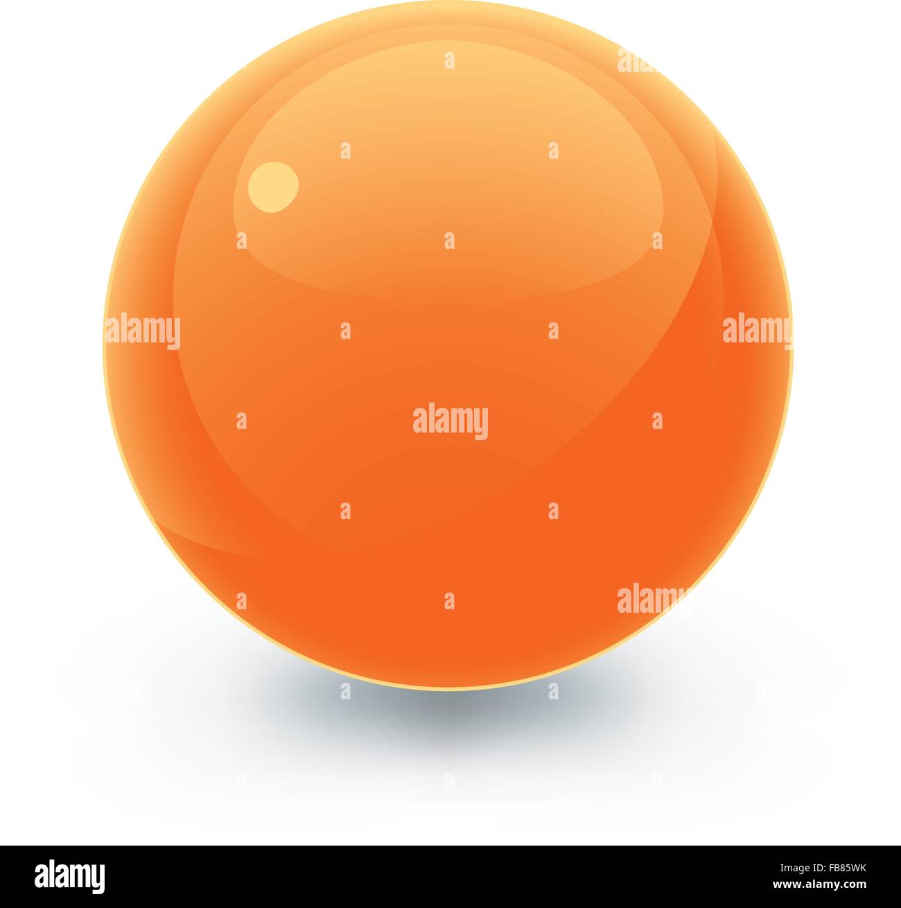 Orange sphere Stock Vector Images - Alamy