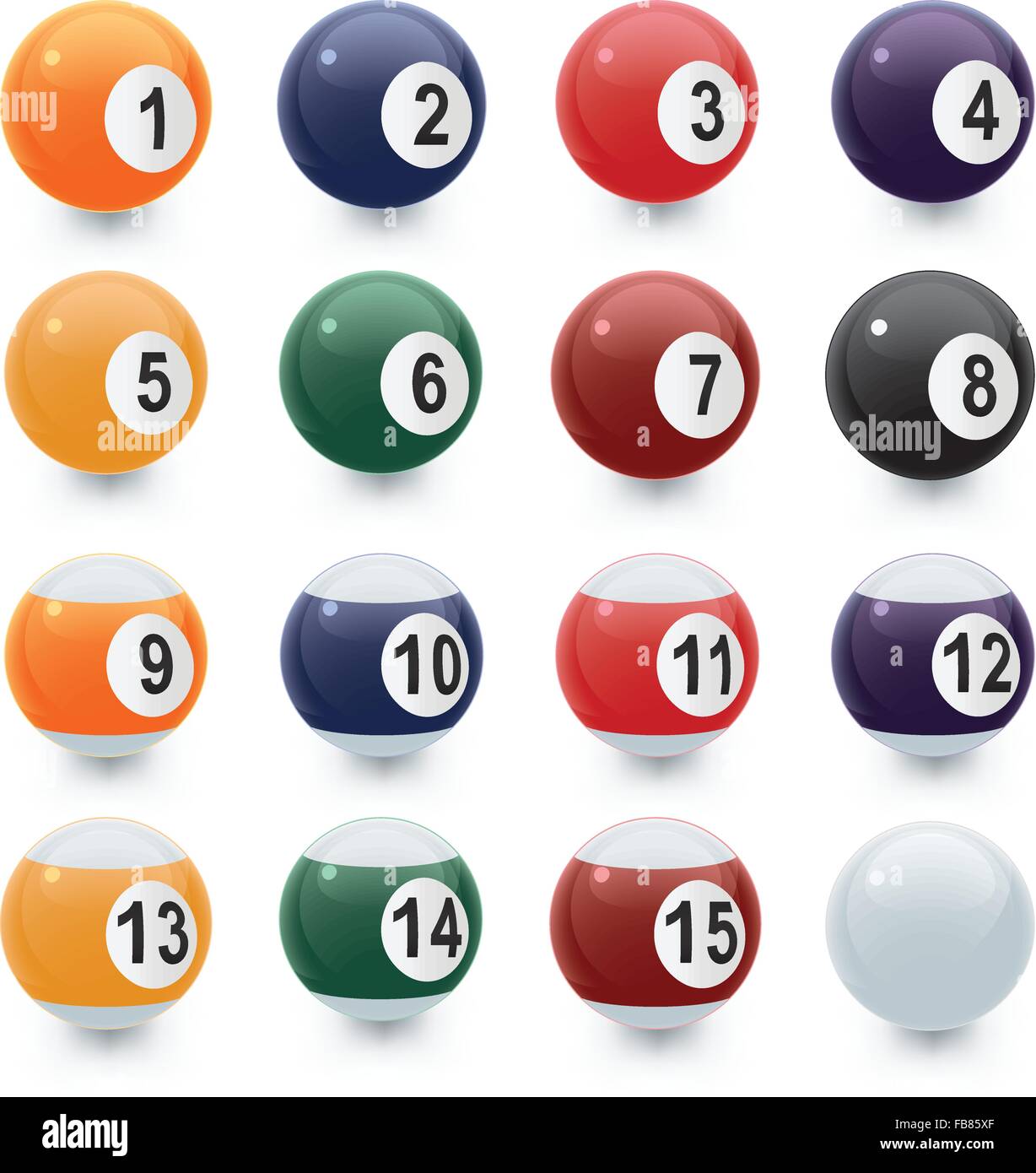 Seven ball Stock Vector Images - Alamy