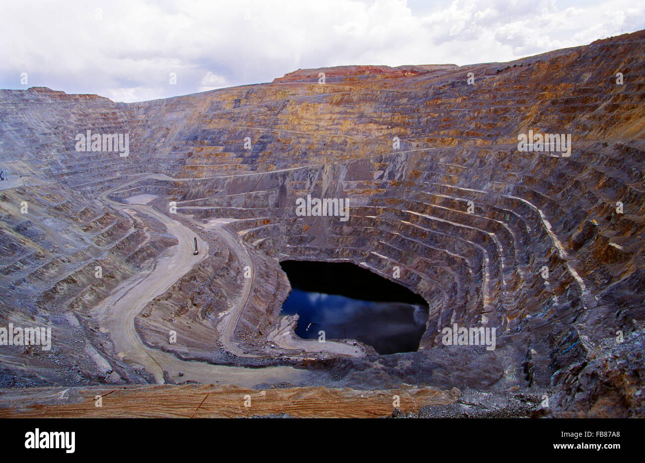 Open Pit Copper Mines Arizona