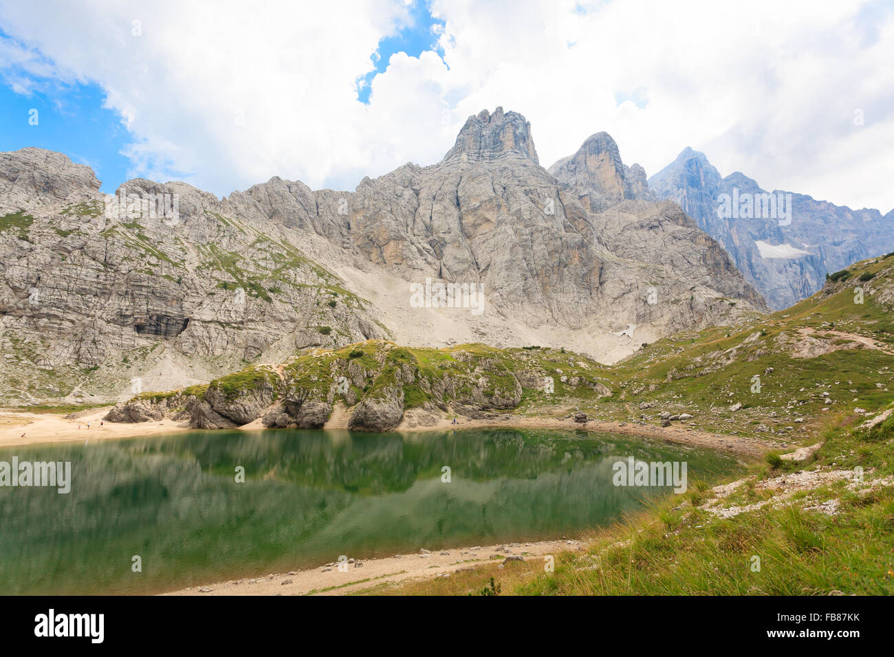 Alpine lake on italian hi-res stock photography and images - Alamy