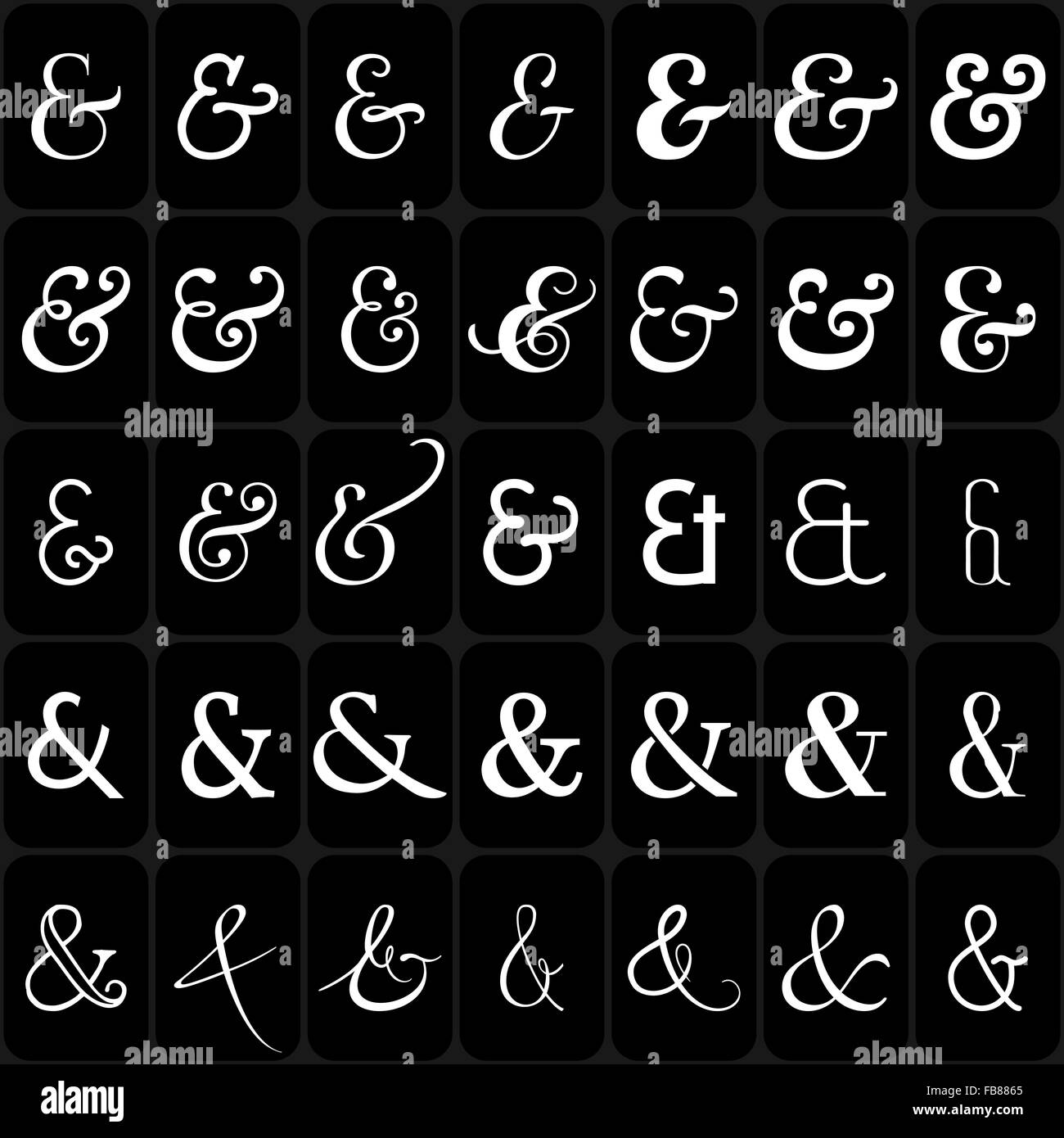 Elegant curl letters hi-res stock photography and images - Alamy