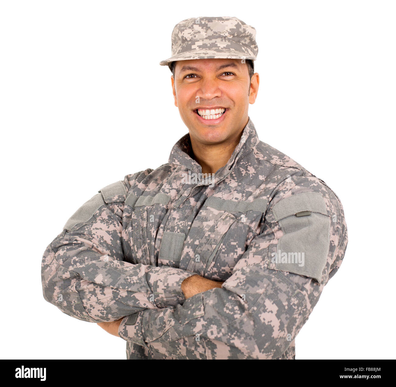 handsome military man close up portrait Stock Photo - Alamy