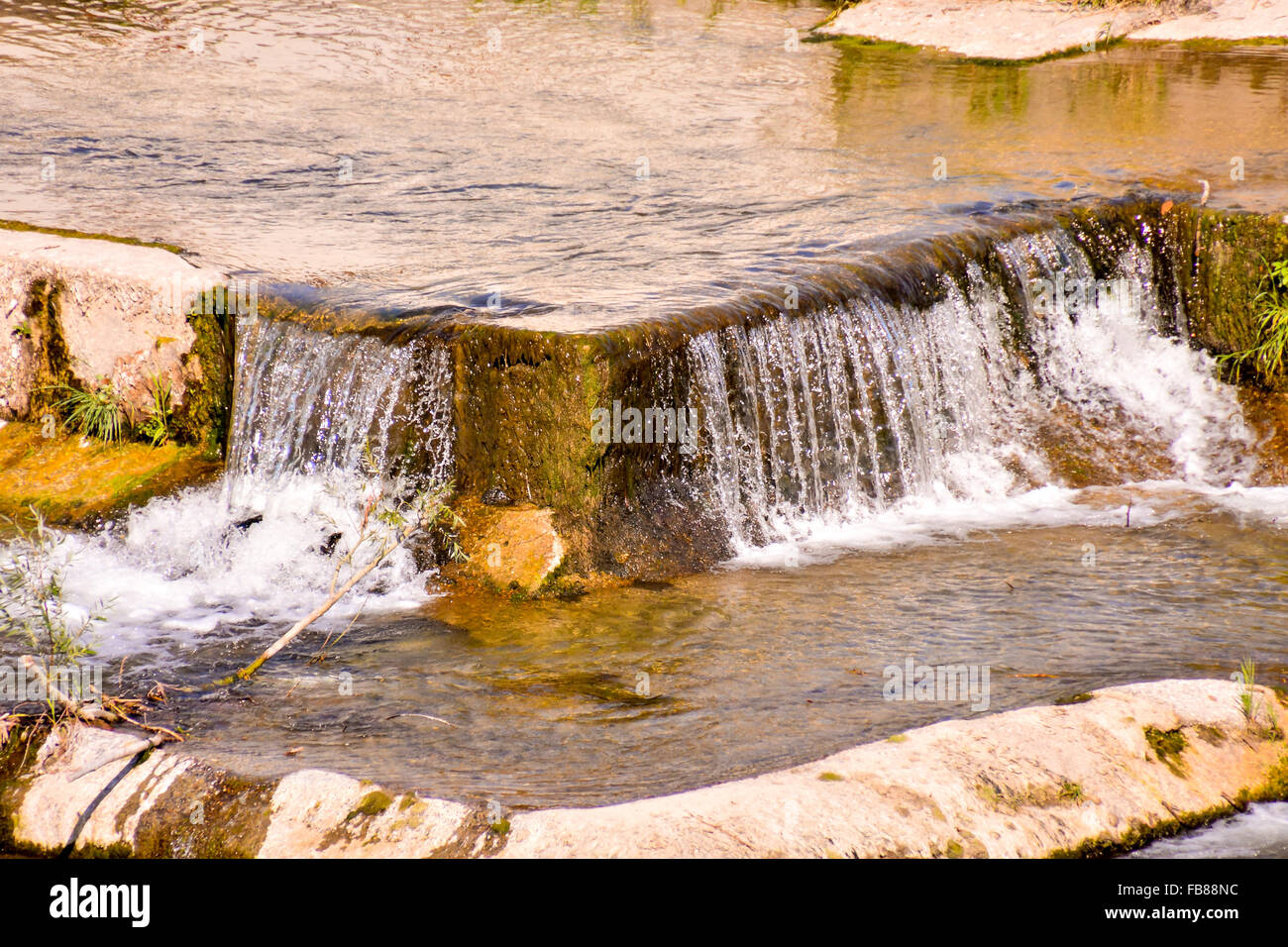 Water Splash Waterfall Stock Photo - Alamy