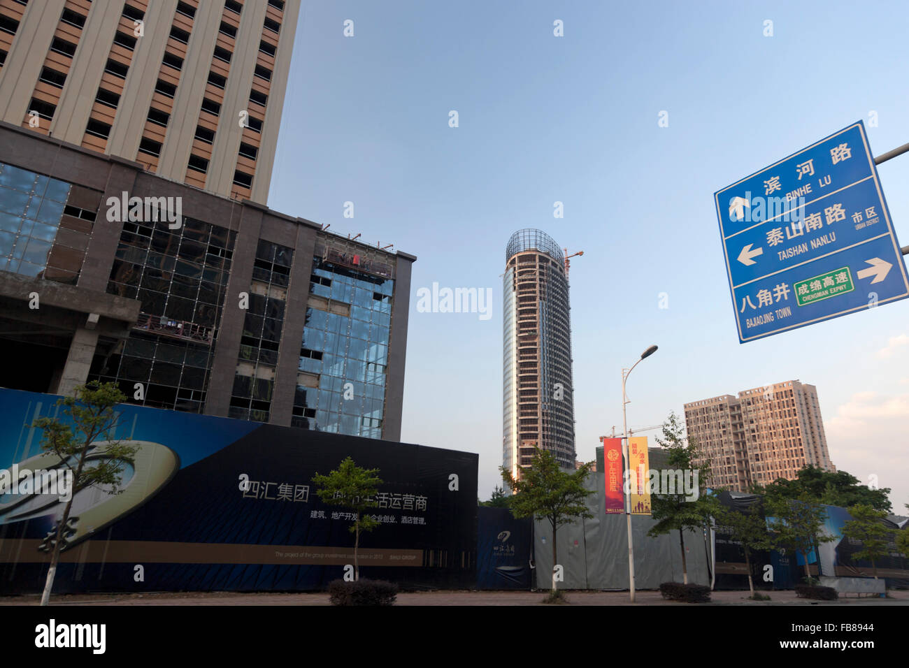 High-rise buildings are rising rapidly in cities throughout China's ...