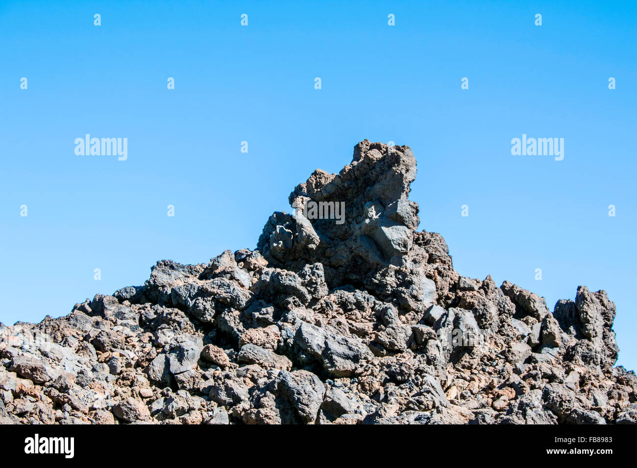 Cliff created after volcano eruptionThe removed rocks the remains of ...
