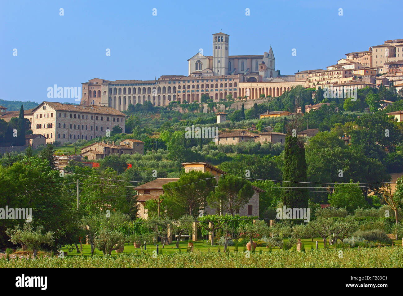 Assisi, UNESCO World Heritage site, Perugia province, Umbria, Italy ...