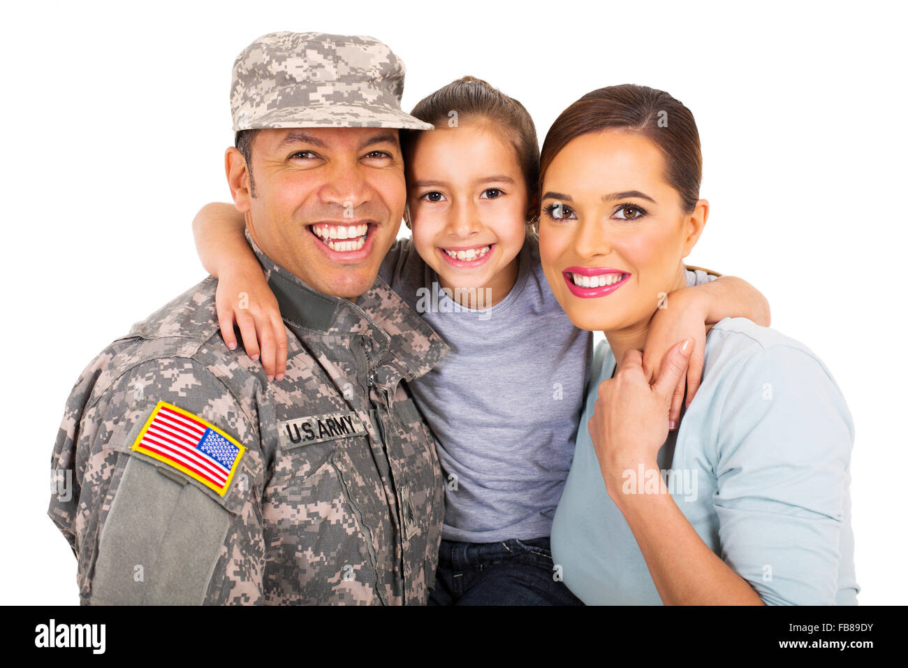 Military Family Stock