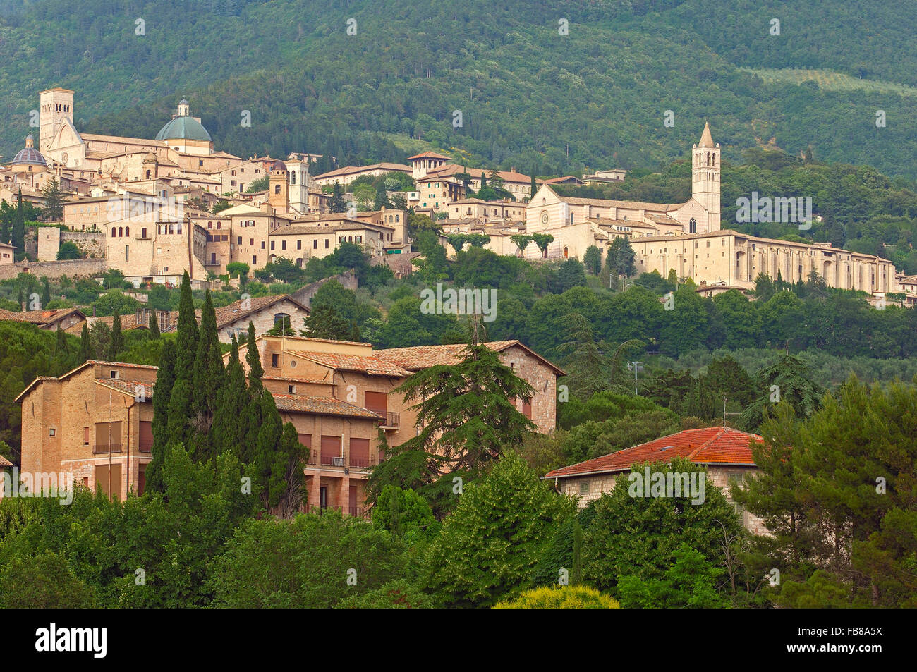 Assisi, UNESCO World Heritage site, Perugia province, Umbria, Italy ...
