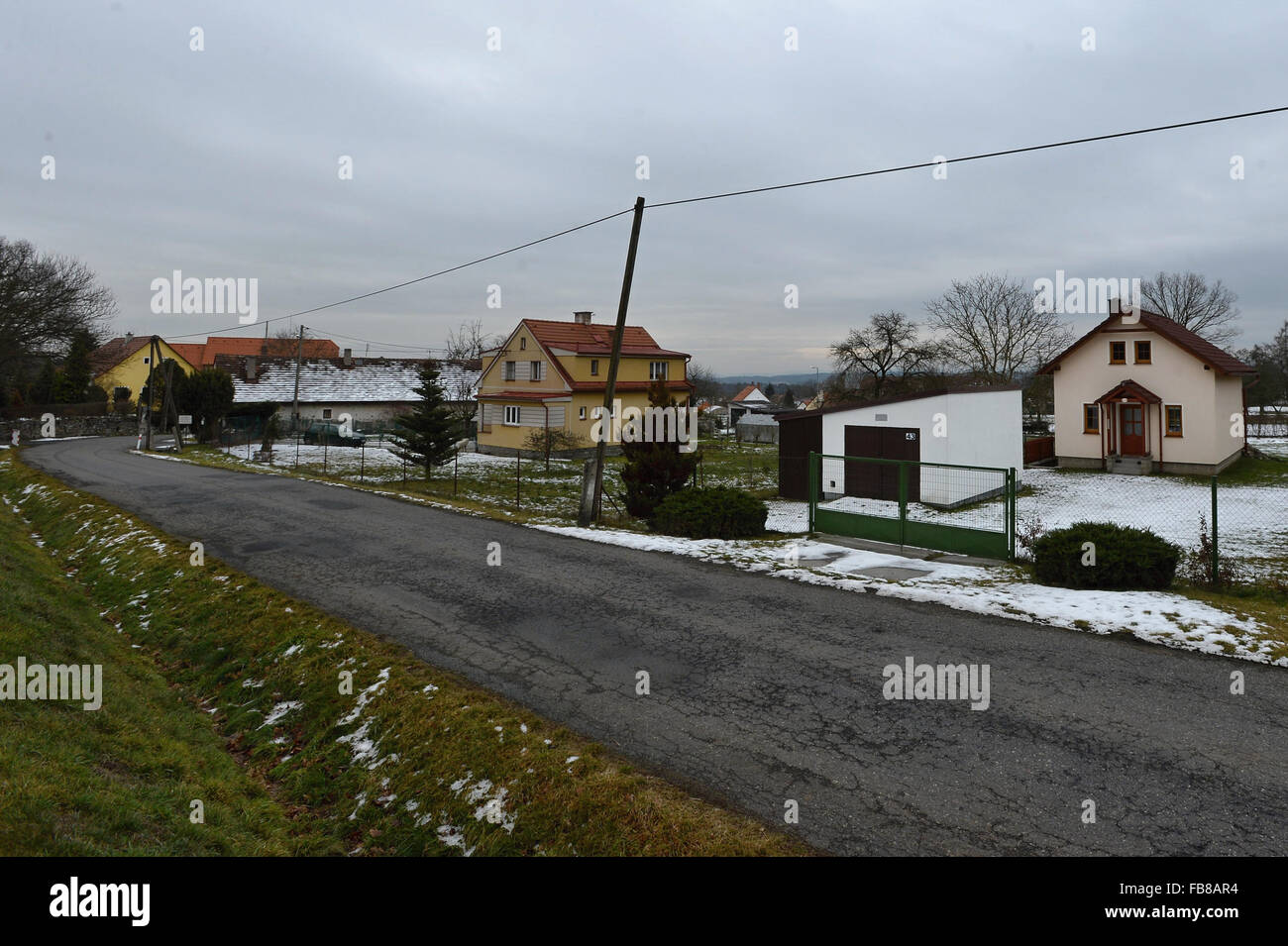 Hundreds of people protest against Czech nuclear waste repository Stock ...