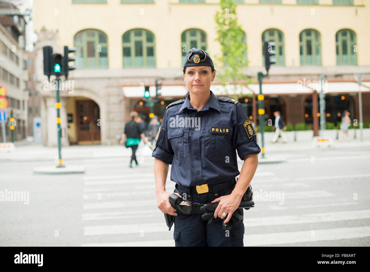 Policewoman Smile High Resolution Stock Photography and Images - Alamy