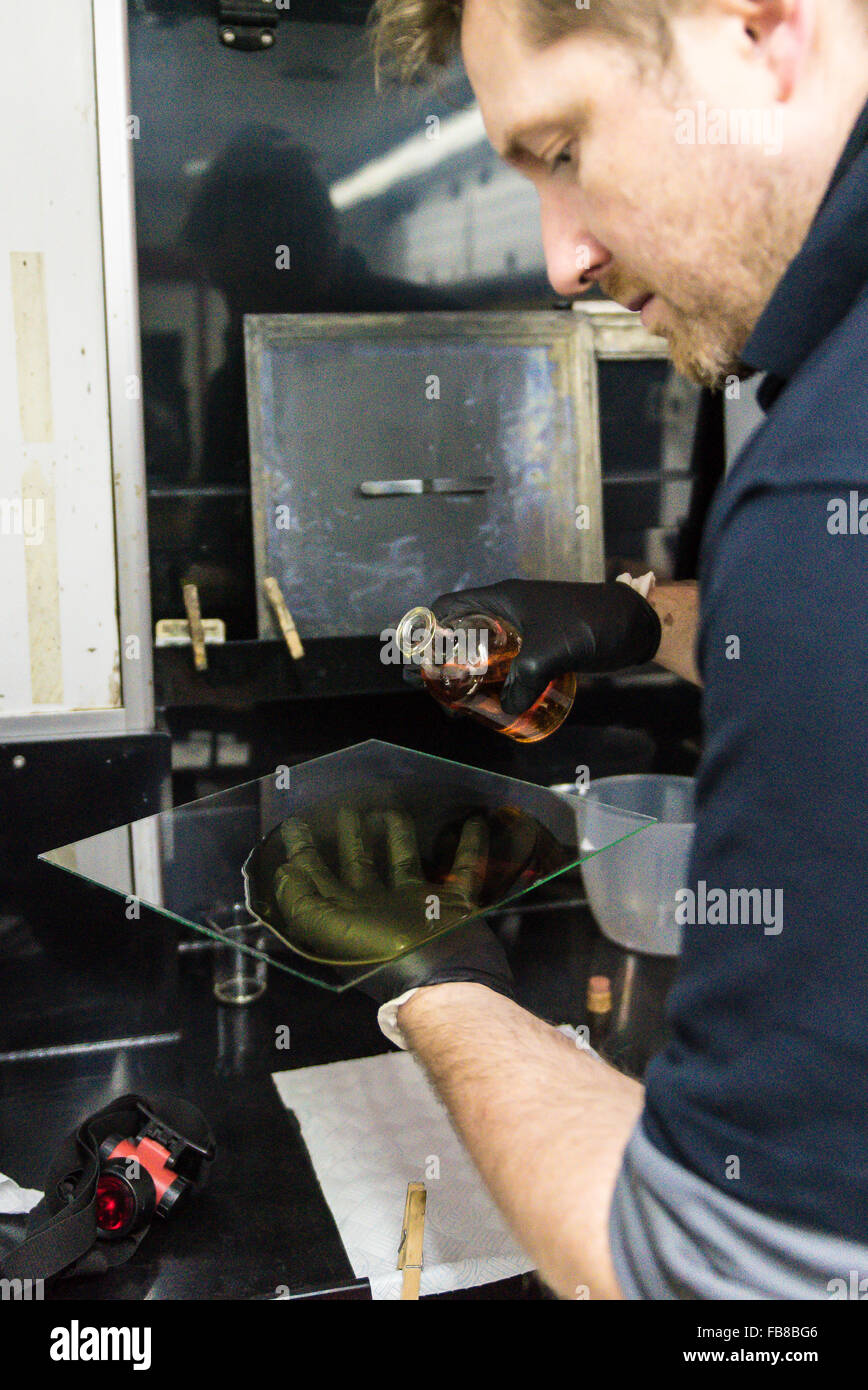 Wet plate collodion camera hi-res stock photography and images - Alamy