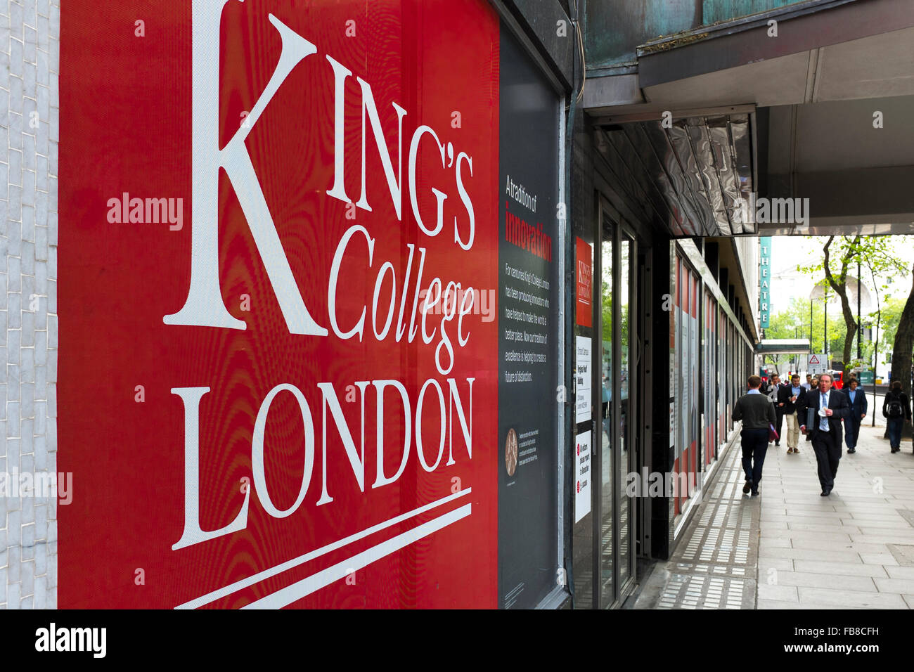 Building of kings college london hi-res stock photography and images ...