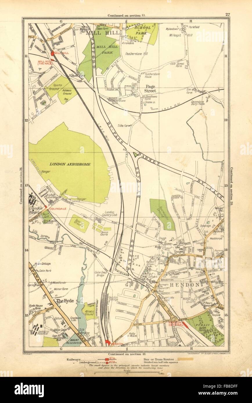 Hendon aerodrome hi-res stock photography and images - Alamy