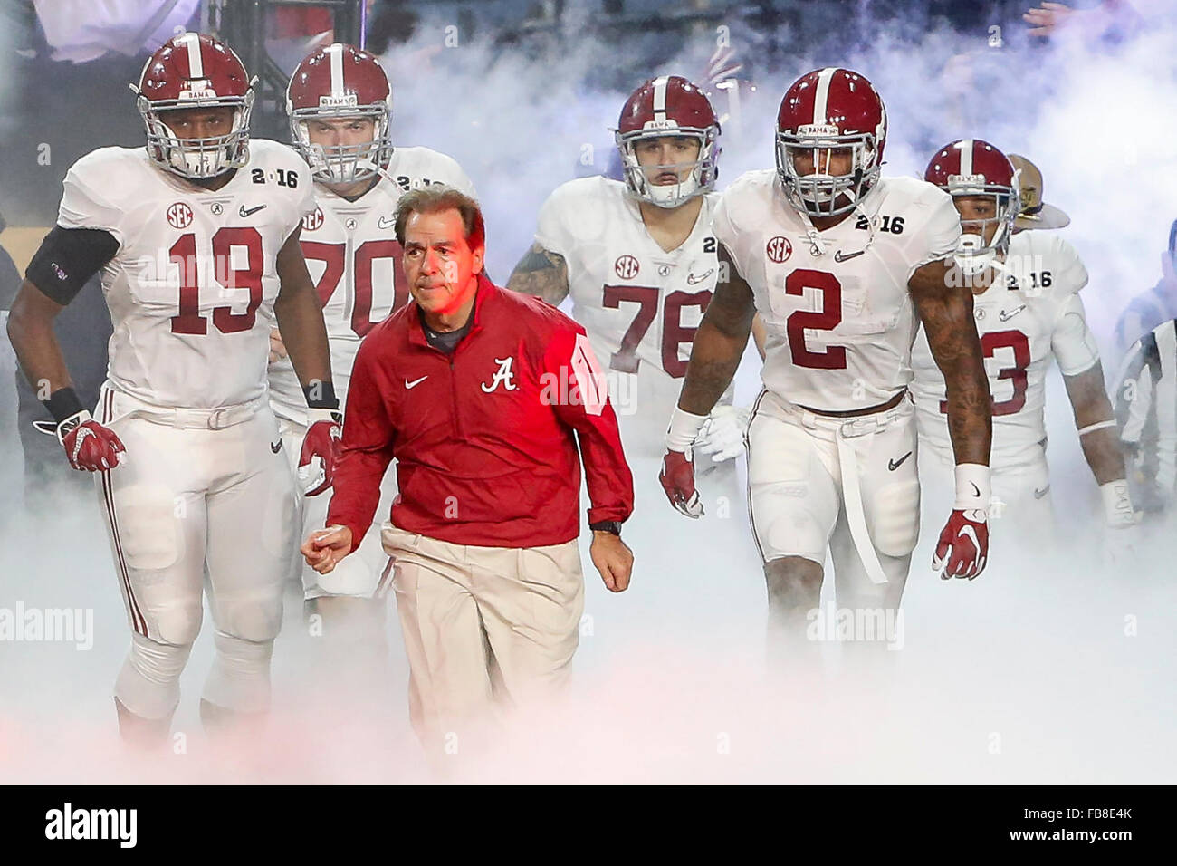 University of alabama football team hi-res stock photography and images ...