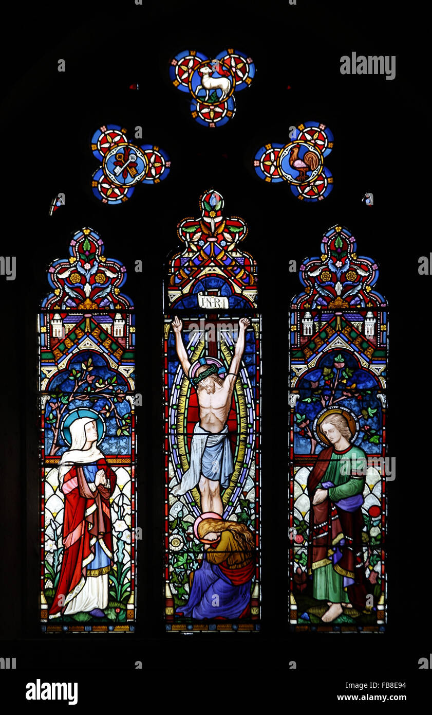 Stained glass window by Lavers Barraud & Westlake depicting the ...