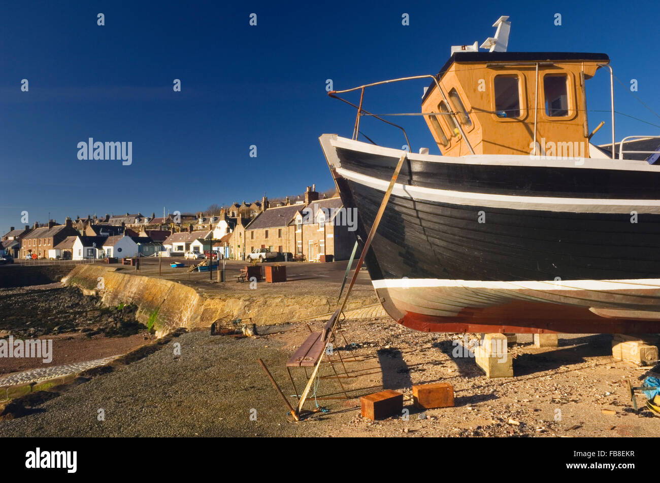 The village of Johnshaven in Aberdeenshire, Scotland Stock Photo - Alamy
