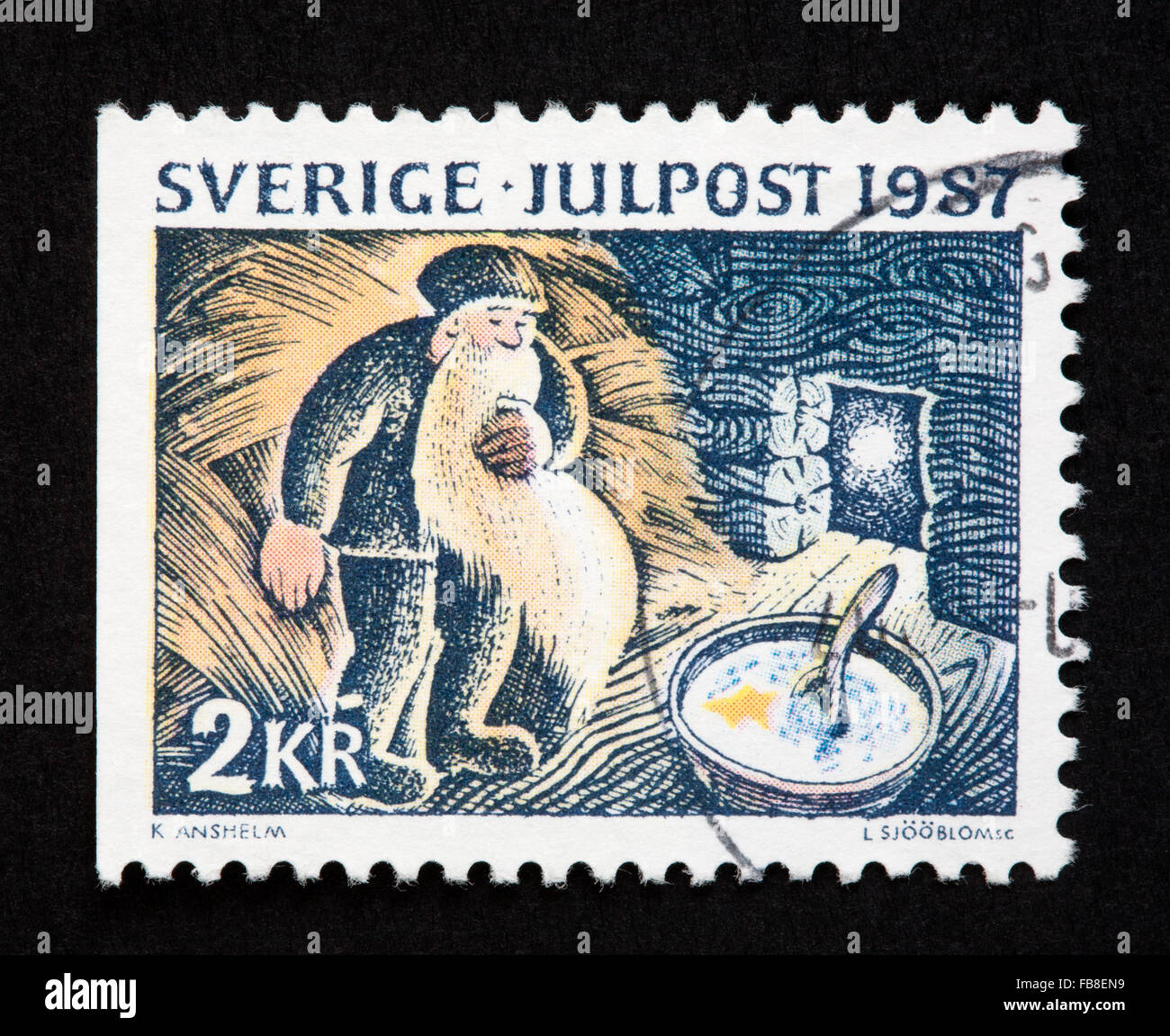 Swedish Postage Stamp High Resolution Stock Photography and Images - Alamy