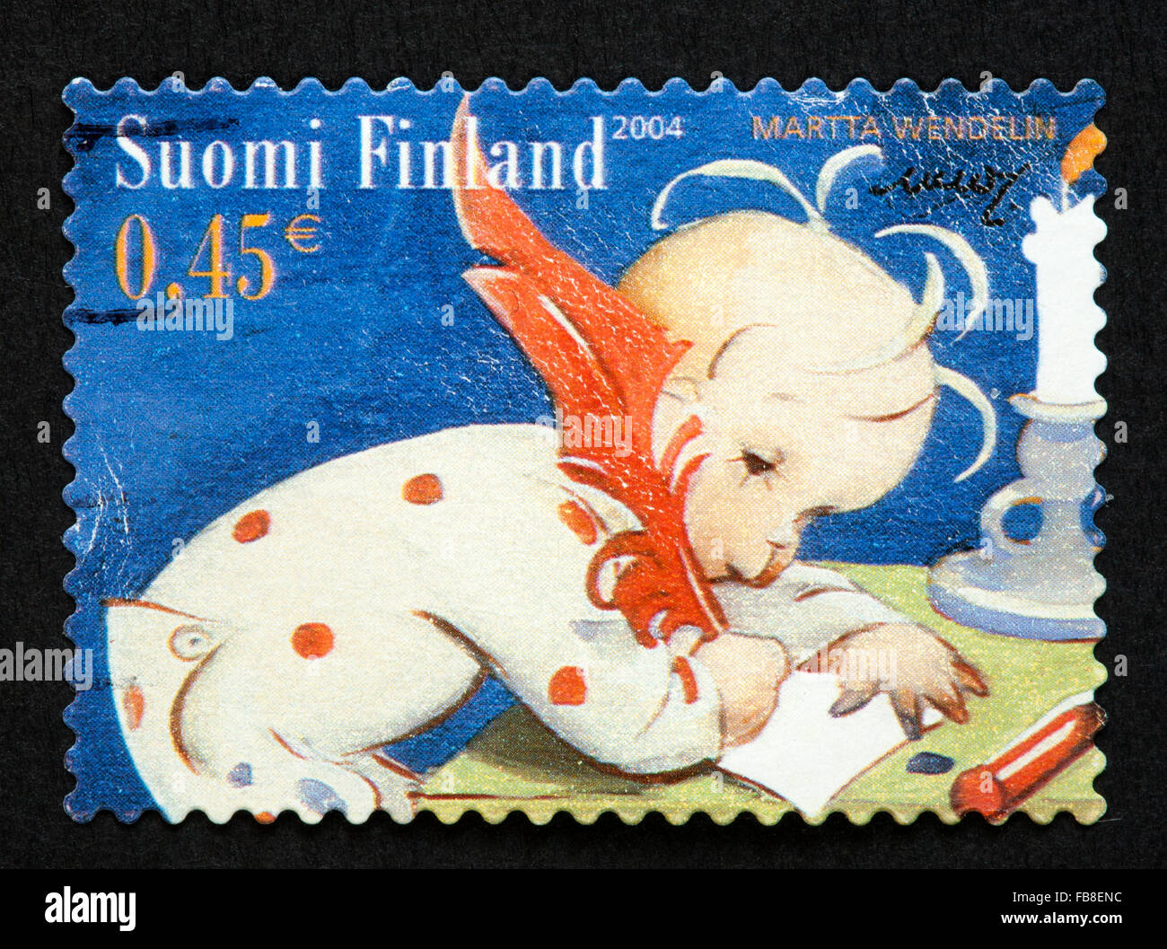 Suomi finland stamp hi-res stock photography and images - Alamy
