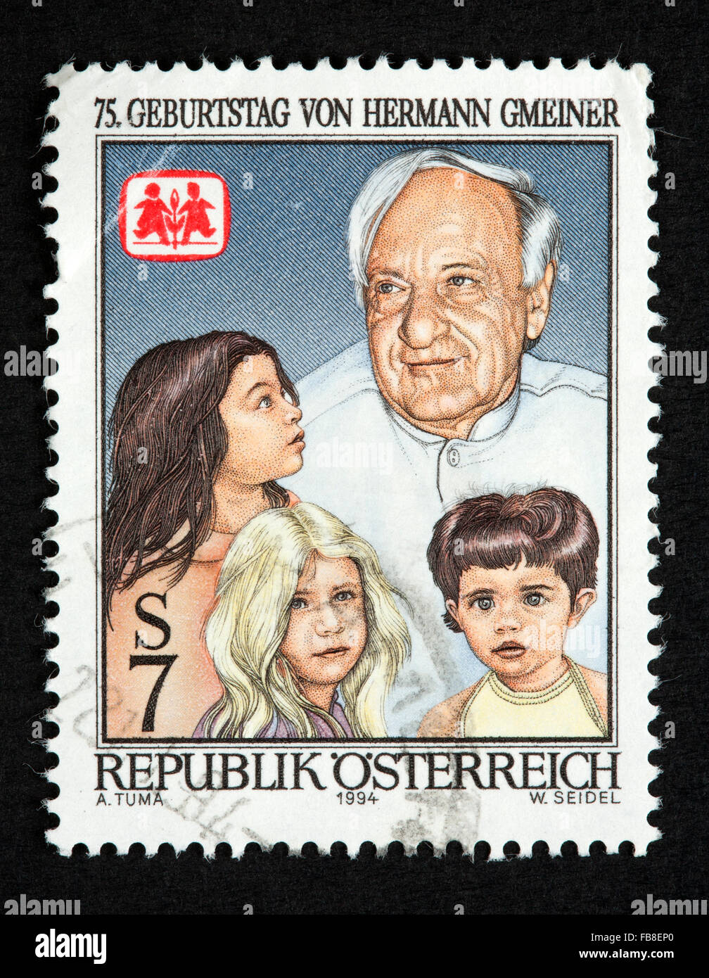 Austrian postage stamp hi-res stock photography and images - Alamy