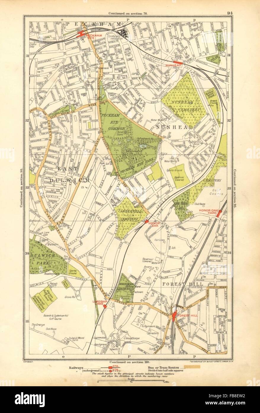 London nunhead cemetery hi-res stock photography and images - Alamy