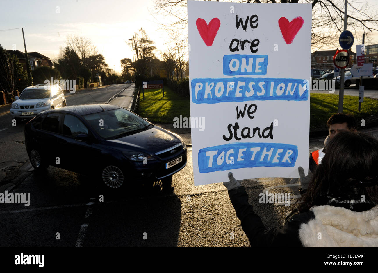 Nhs protests signs hi-res stock photography and images - Alamy