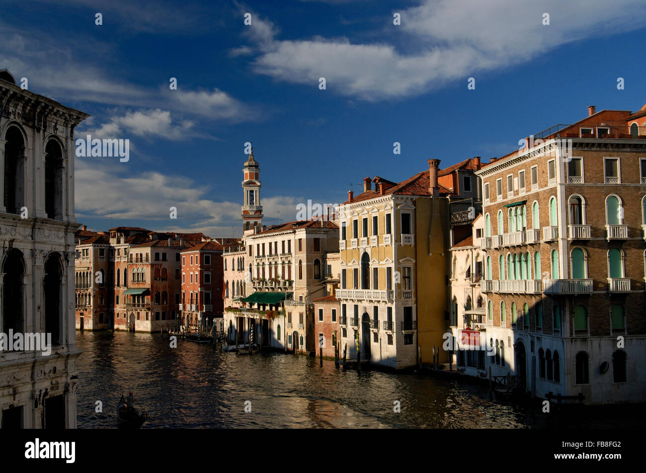 The Grand Canal late afternoon Stock Photo - Alamy