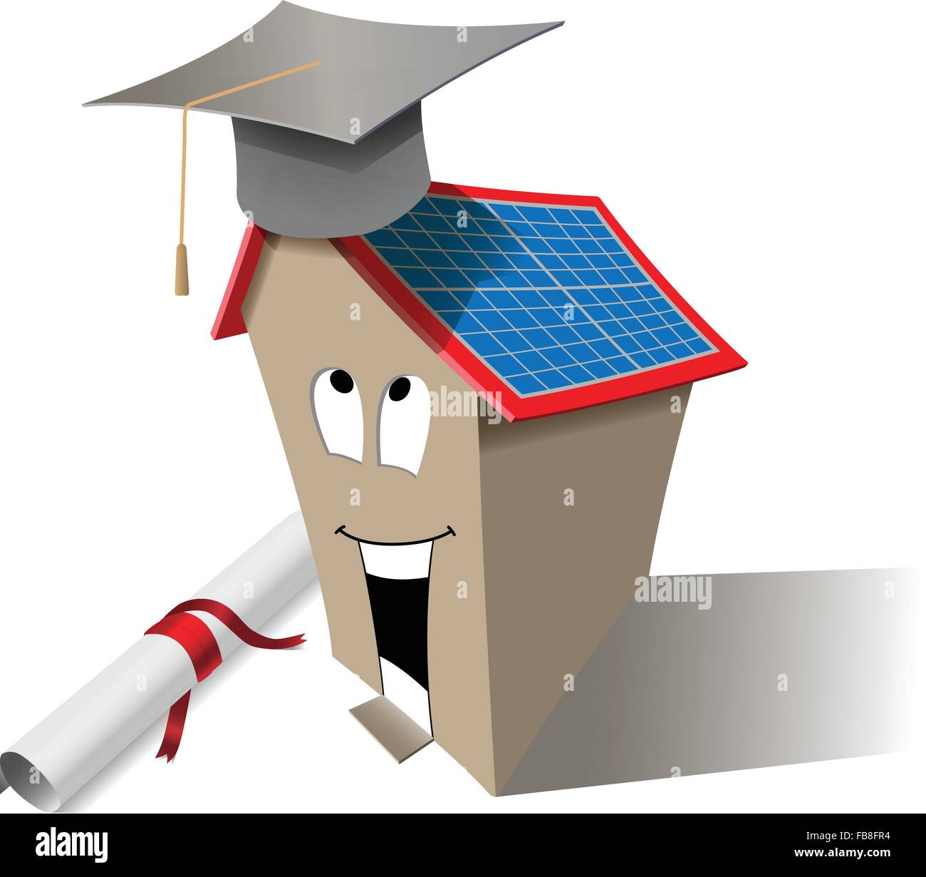 Diploma building graduate Stock Vector Images - Alamy