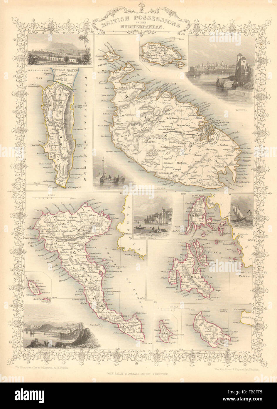 Zante map hi-res stock photography and images - Alamy