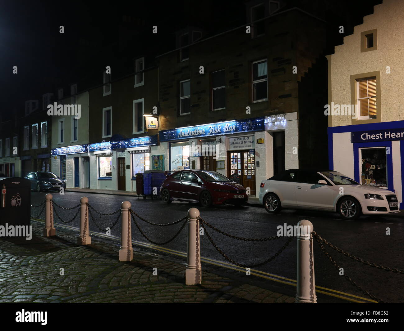 Anstruther fish bar fife, scotland hi-res stock photography and images ...