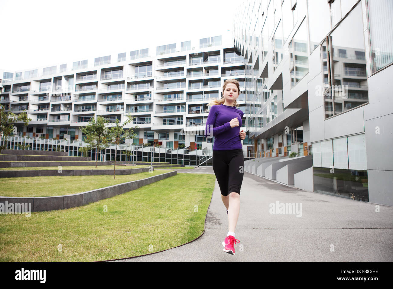 running in Copenhagen Stock Photo - Alamy