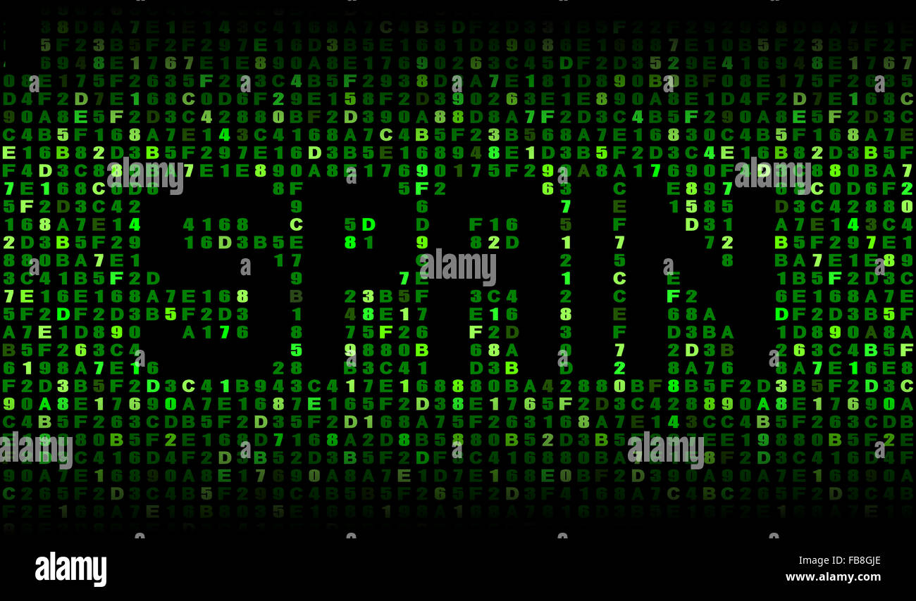 Spain text on hex code illustration Stock Photo - Alamy