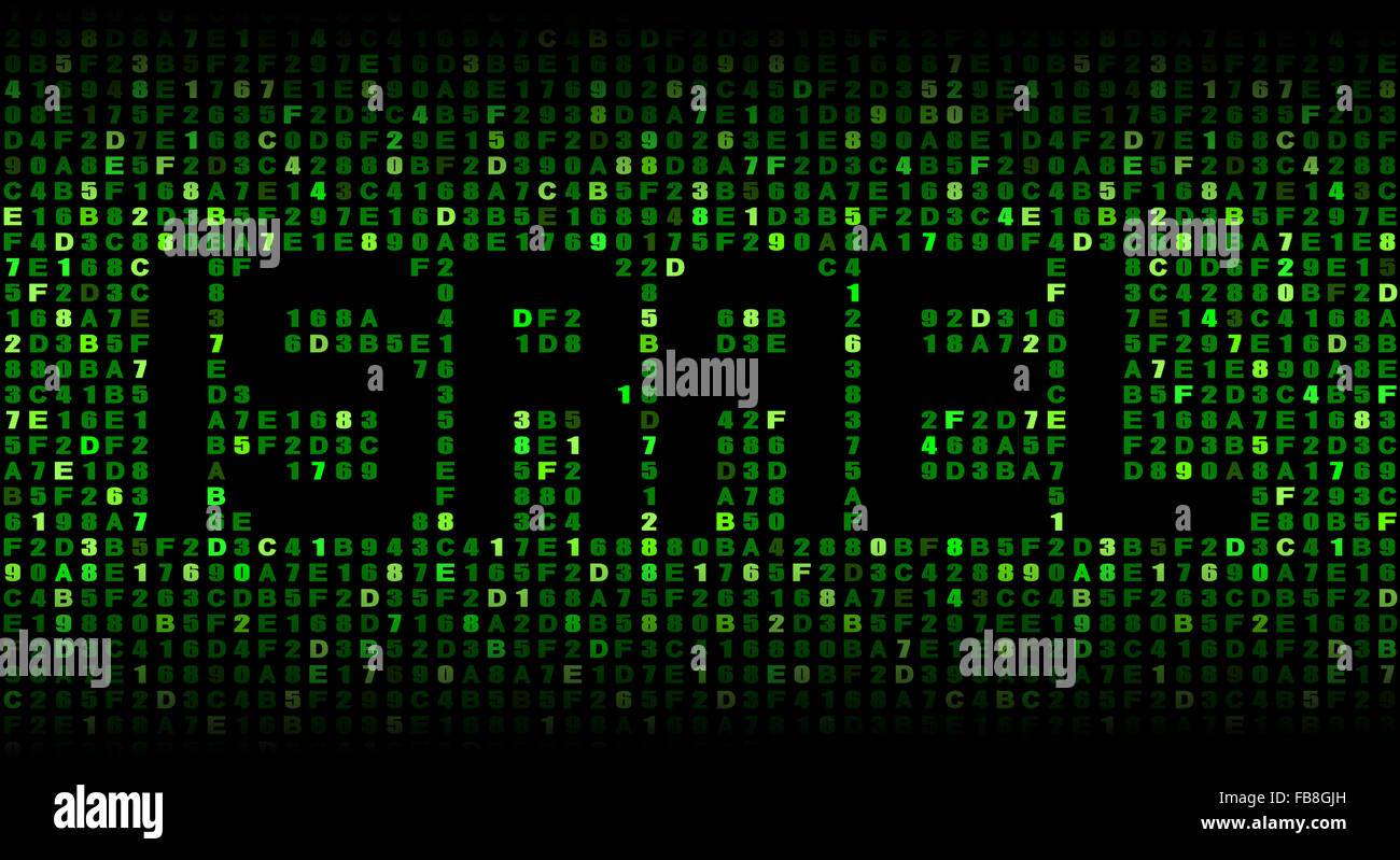 Israel text on hex code illustration Stock Photo - Alamy