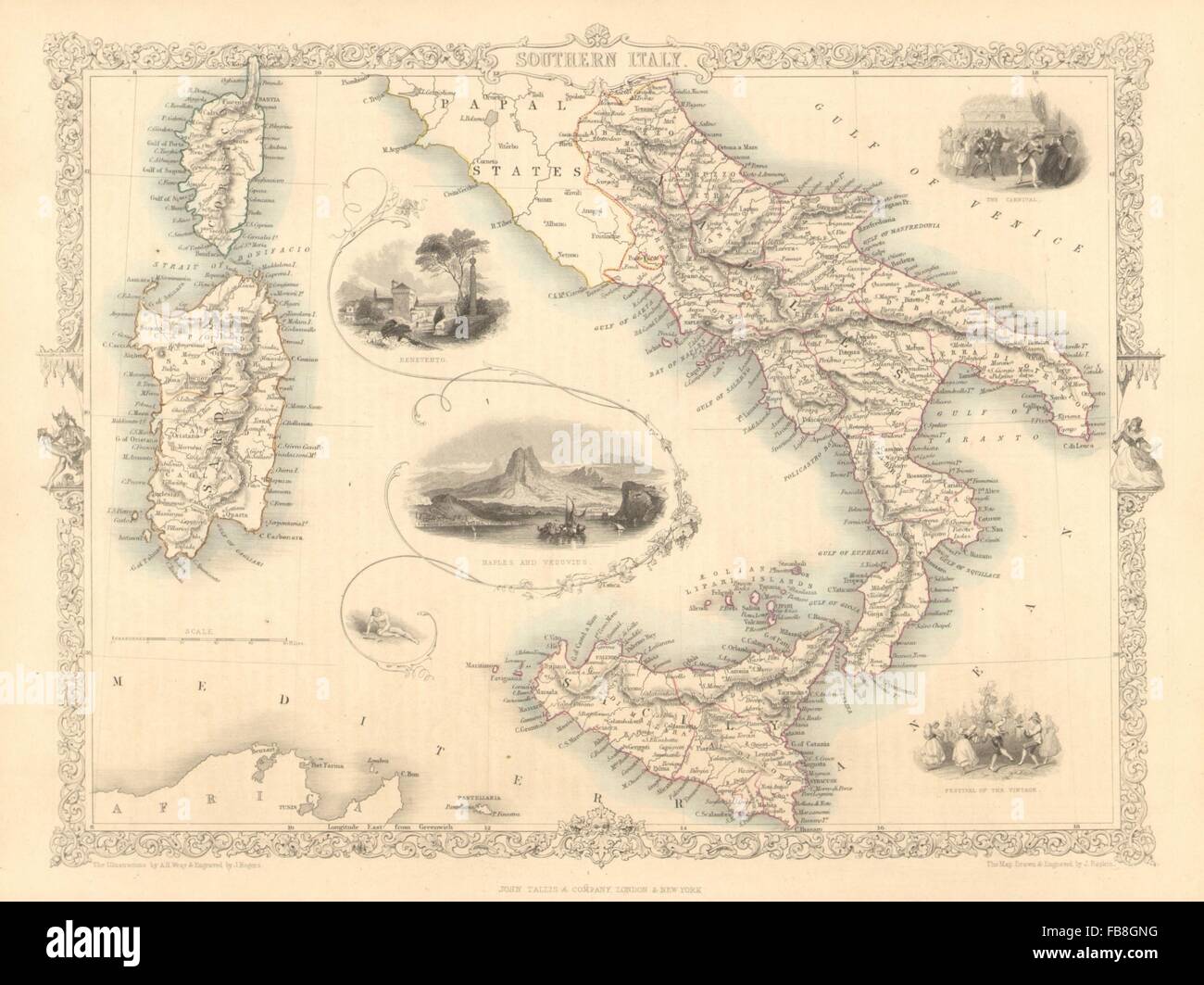 Italy political map hi-res stock photography and images - Alamy