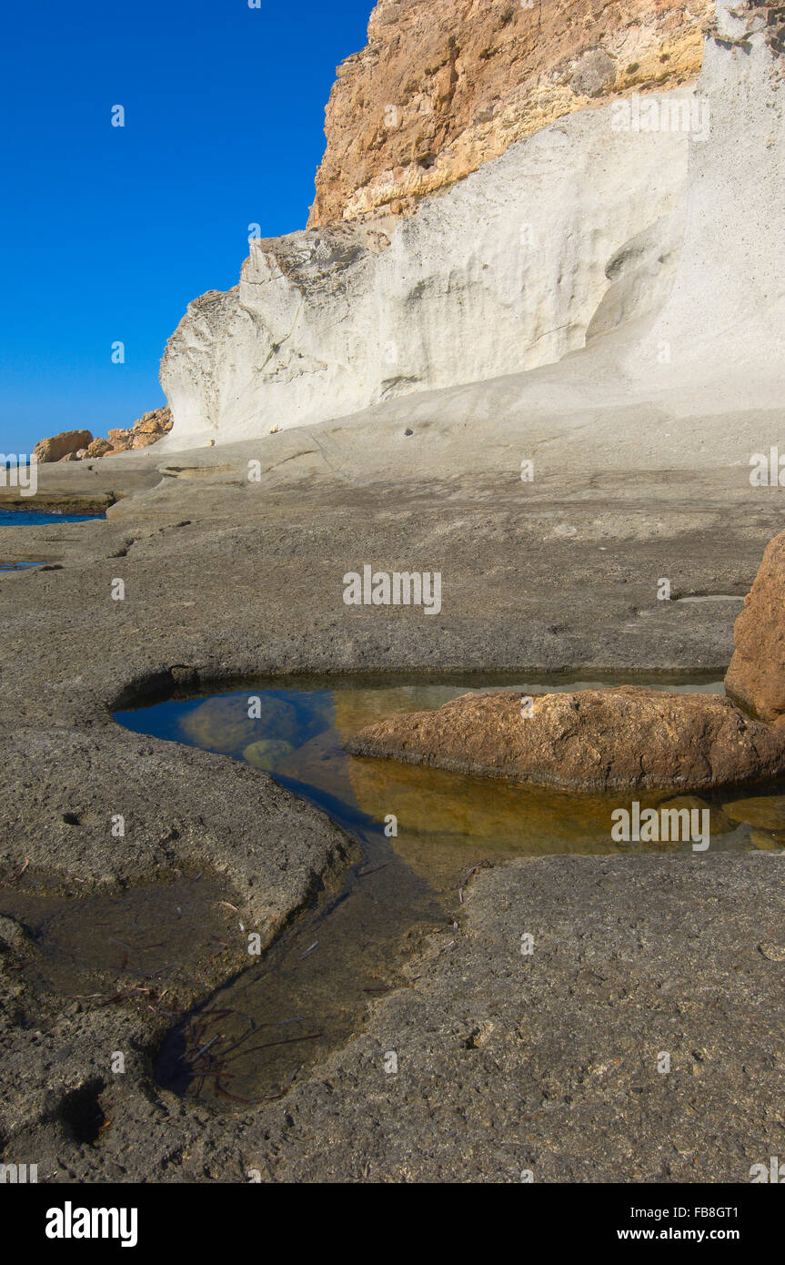 Cabo de Gata, Cala de Enmedio, Beach, Biosphere Reserve, Cabo de Gata ...