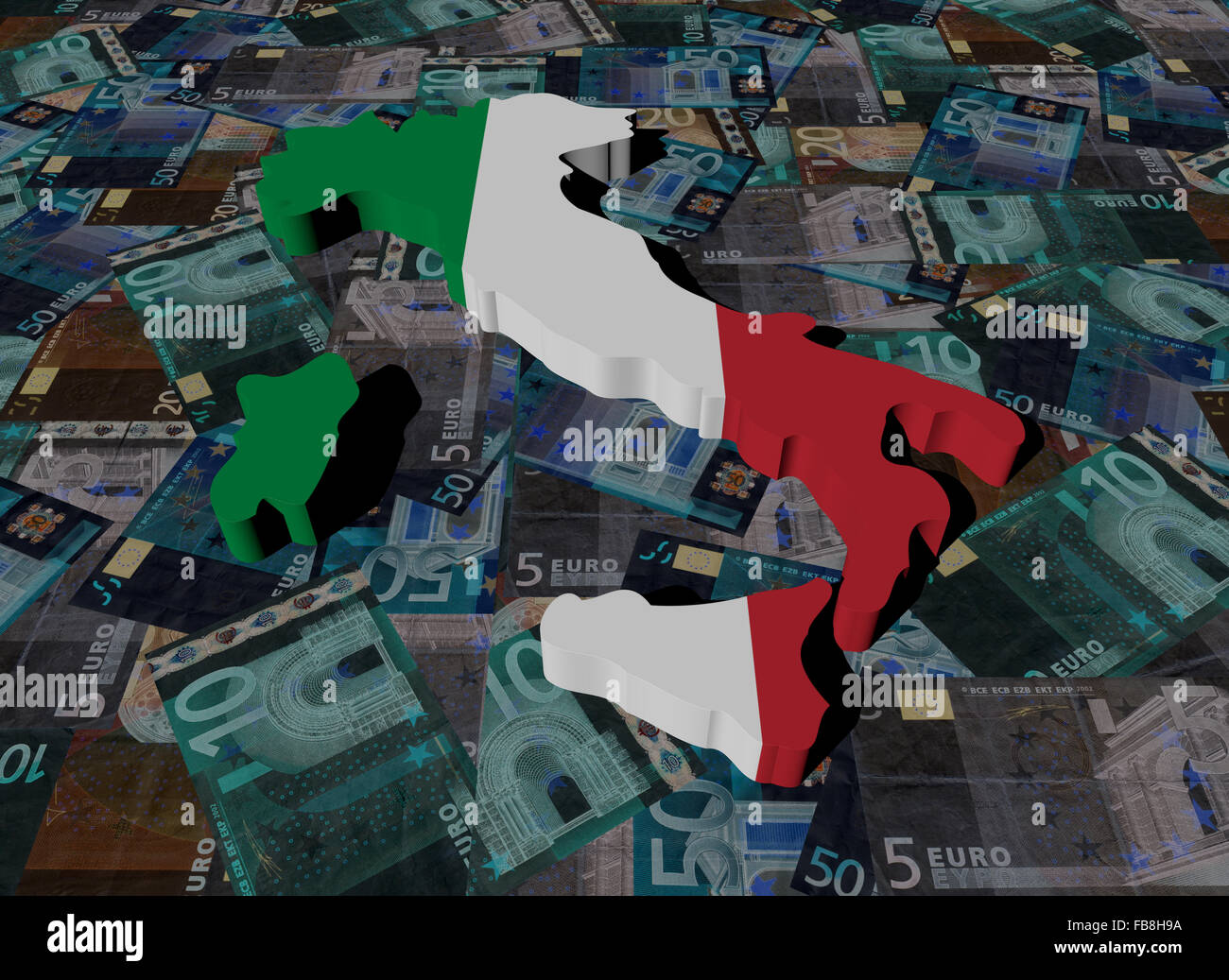 Inverted map hi-res stock photography and images - Alamy