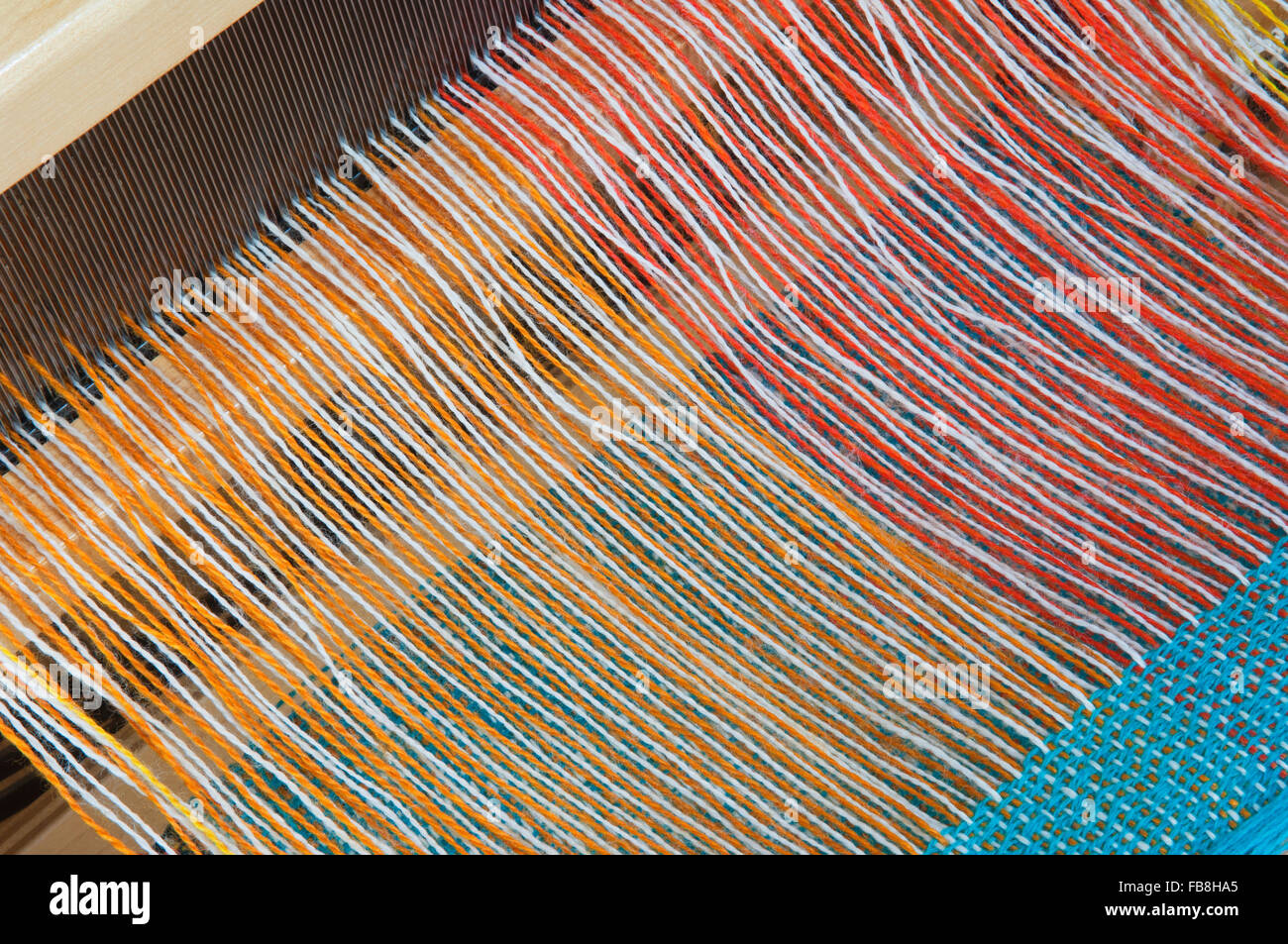 Weaving wool scotland hi-res stock photography and images - Alamy