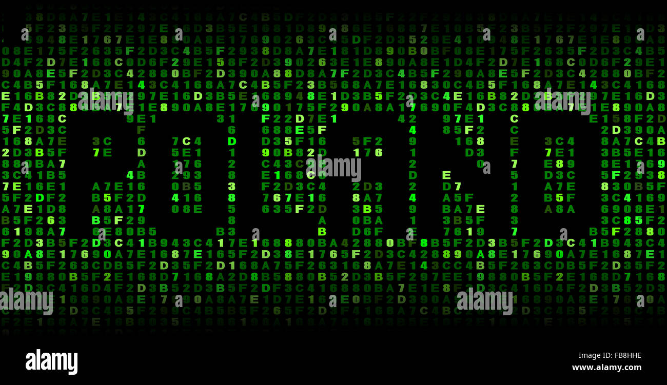 Poland text on hex code illustration Stock Photo - Alamy