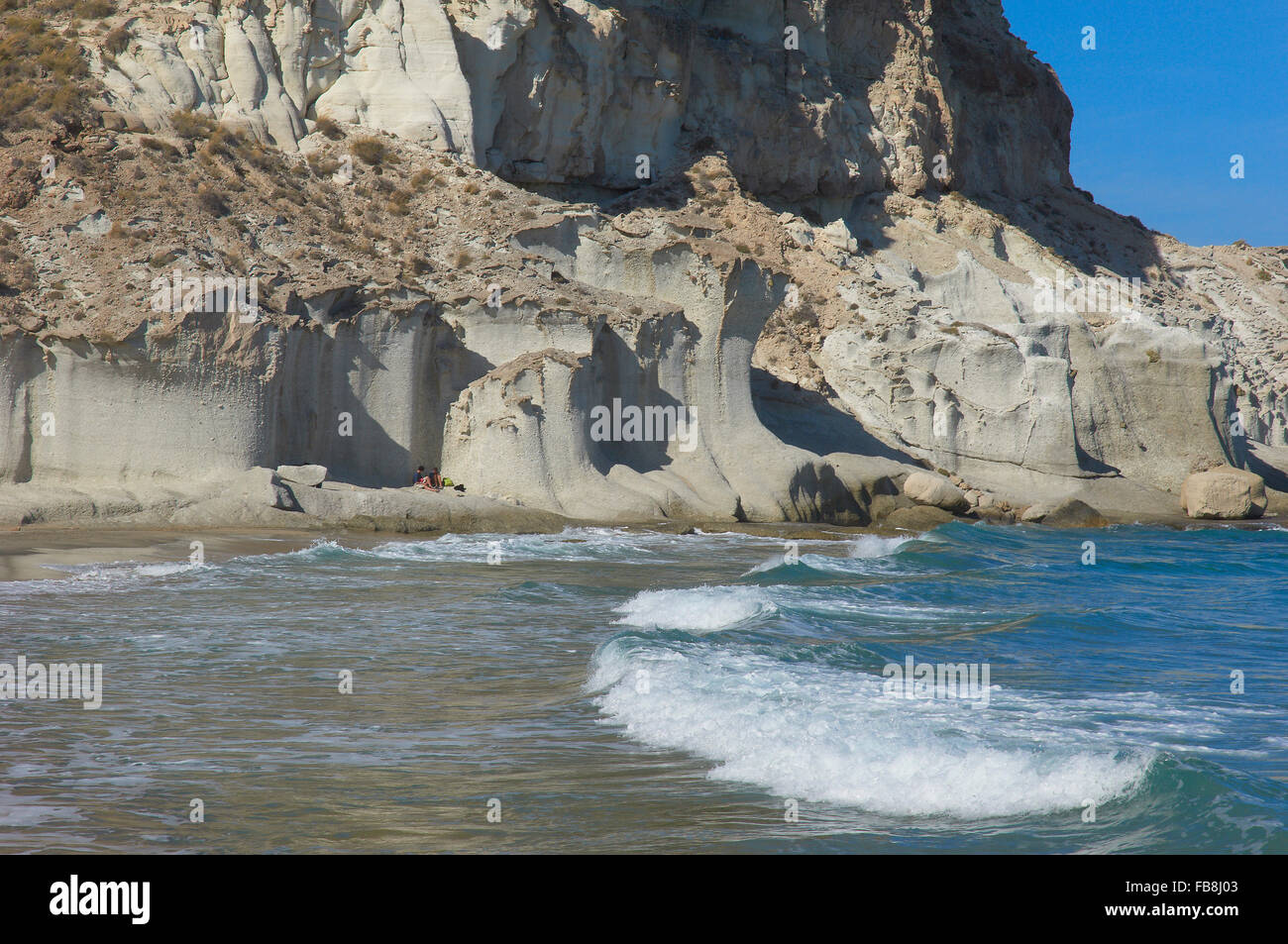 Cabo de Gata, Cala de Enmedio, Beach, Biosphere Reserve, Cabo de Gata ...