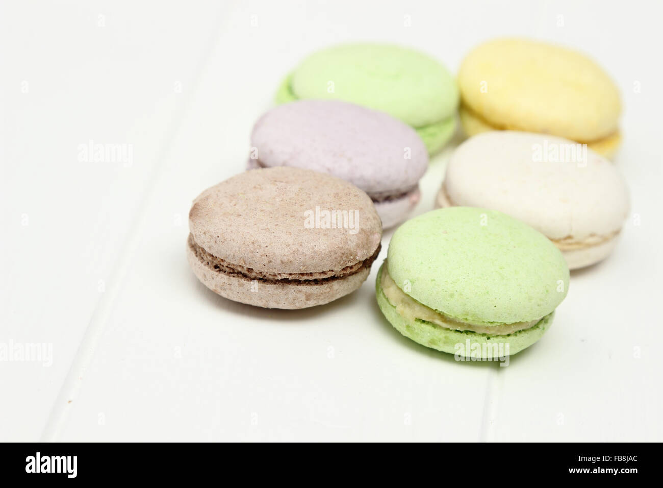 Sweet cake french macaroons hi-res stock photography and images - Alamy