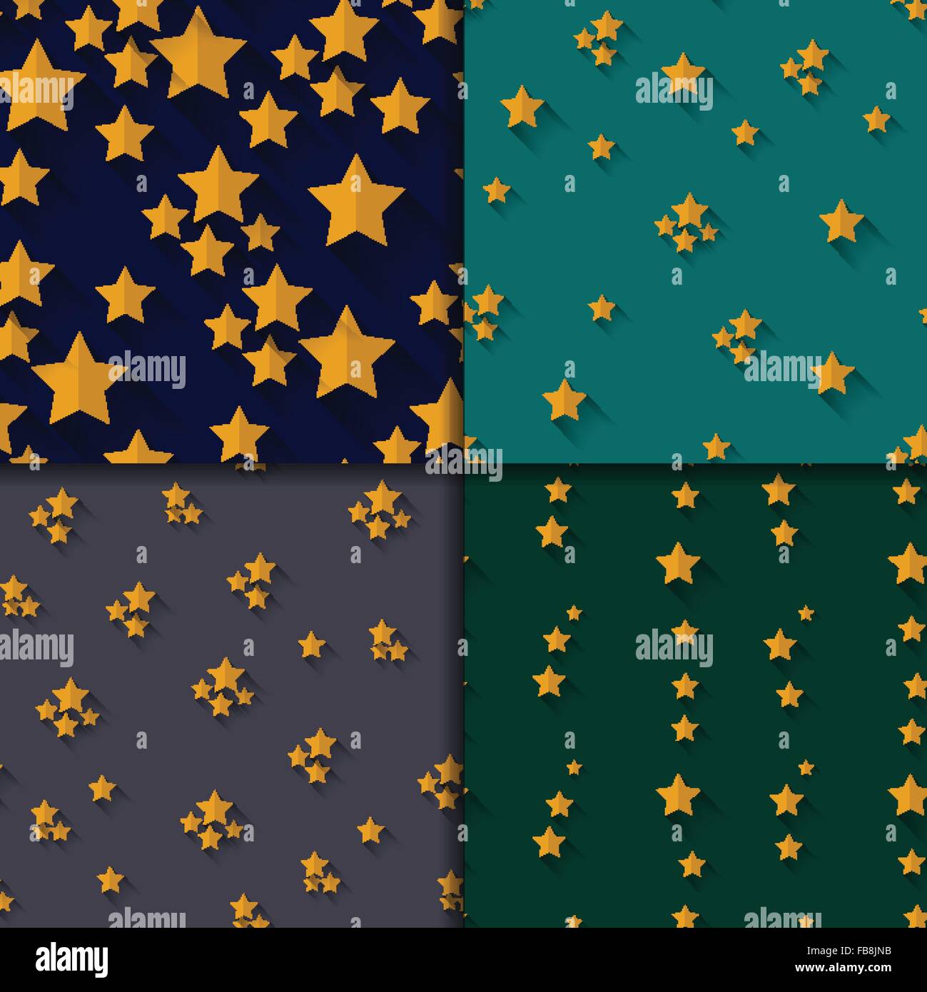Seamless starry patterns Stock Vector Image & Art - Alamy