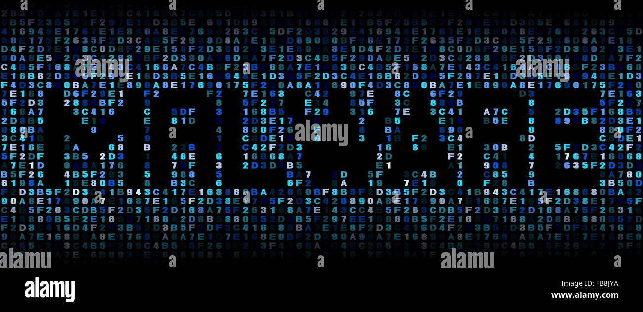 Malware text on hex code illustration Stock Photo - Alamy
