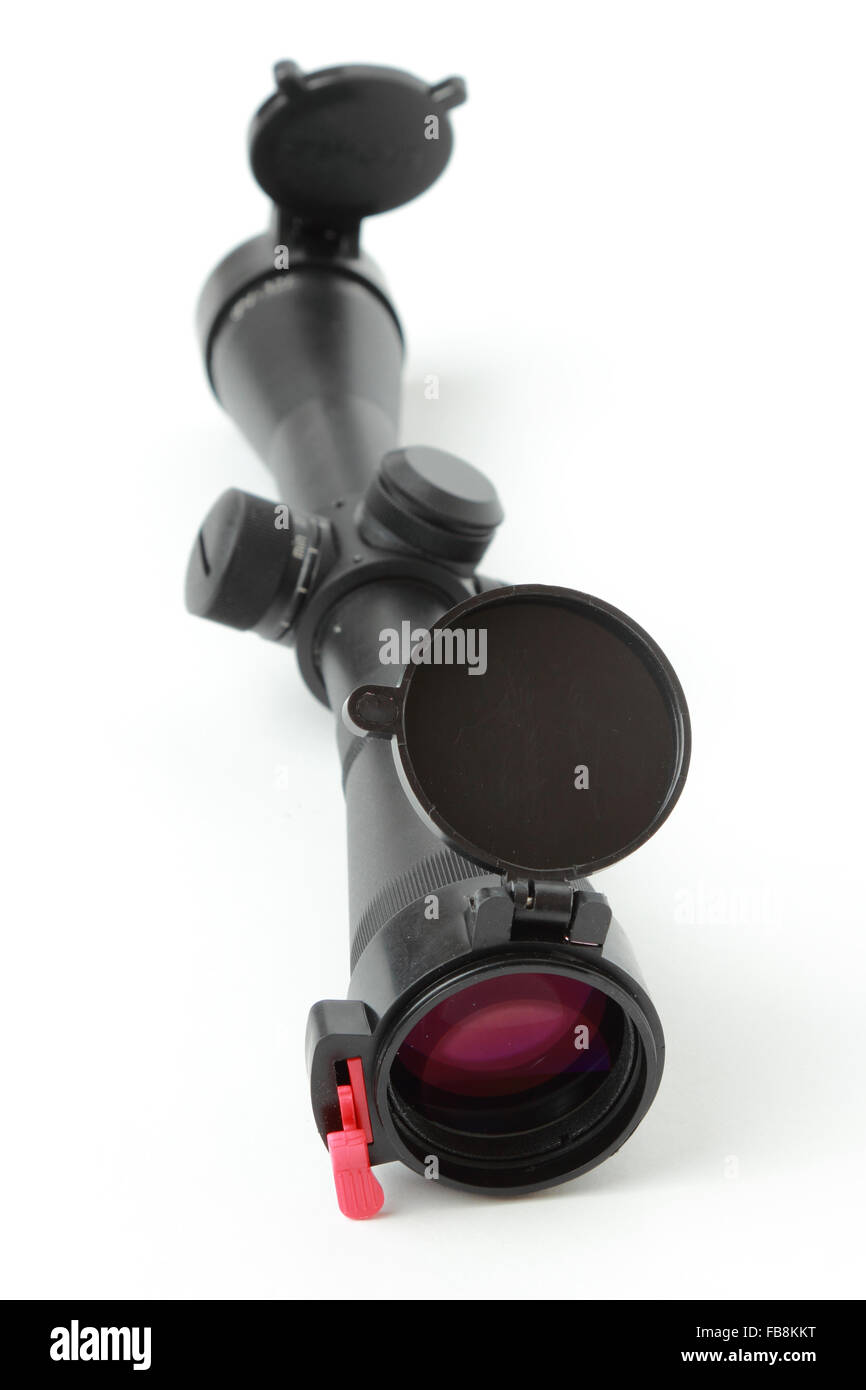 Russian black sniper scope Stock Photo - Alamy