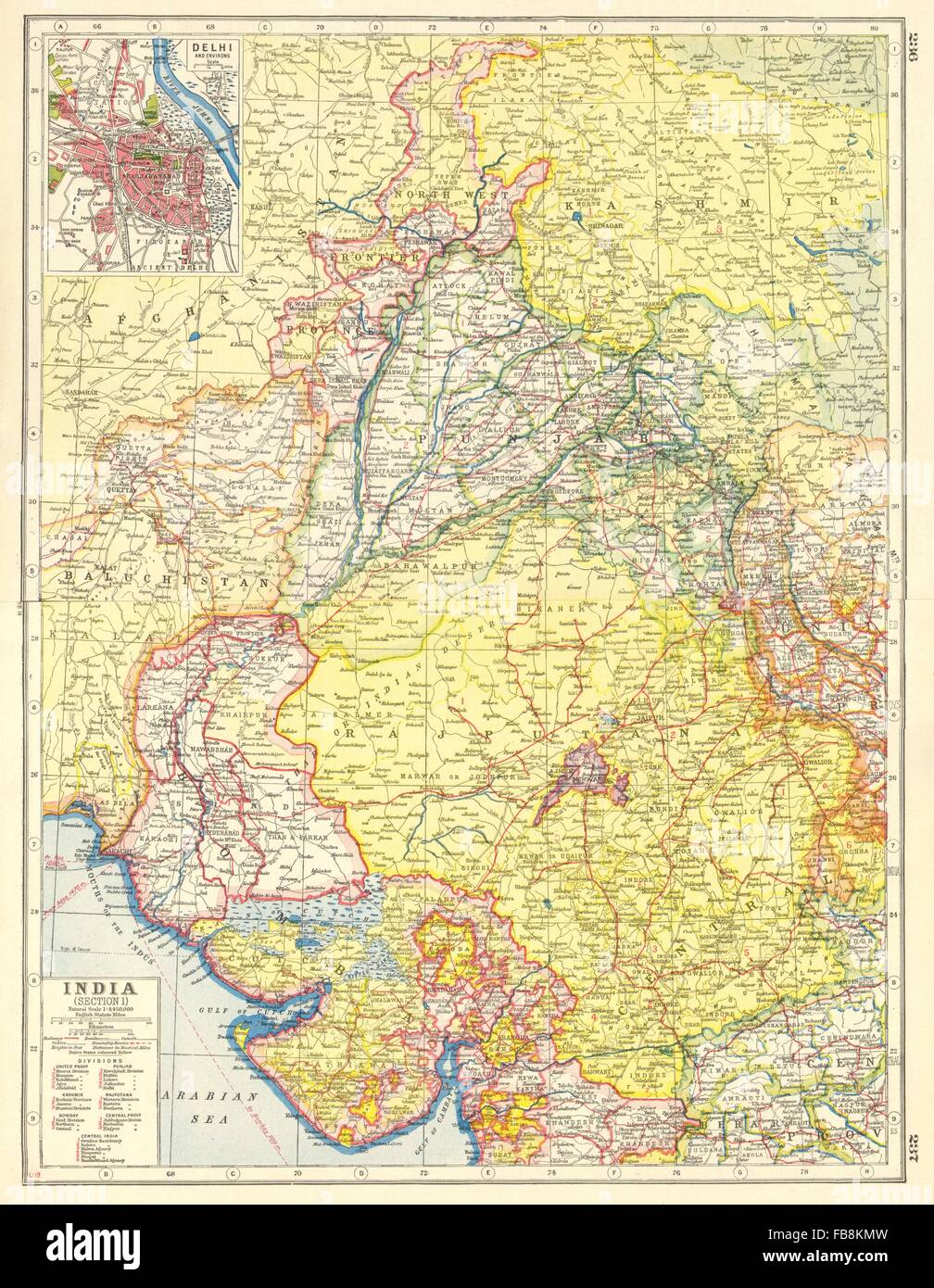 India map punjab hi-res stock photography and images - Alamy