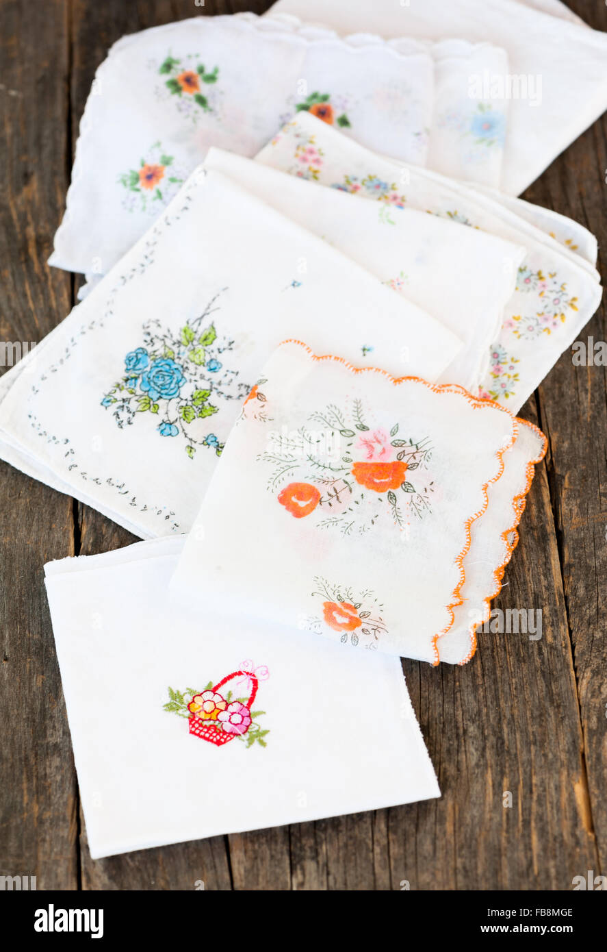 Orange handkerchiefs hi-res stock photography and images - Alamy