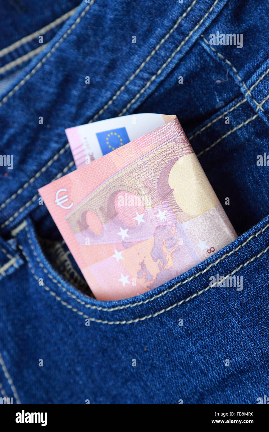 Money In Jeans High Resolution Stock Photography and Images - Alamy